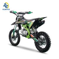 China 125cc Gasoline Single Cylinder 4 Stroke Dirt Bike Motocross Kick Start Electric Start for sale