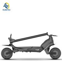 China Max Power 750W Foldable Dual Motor Electric Adult Scooter with Removable Battery for sale