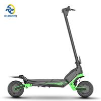 China Max Power 750W Foldable Dual Motor Electric Adult Scooter with Removable Battery for sale