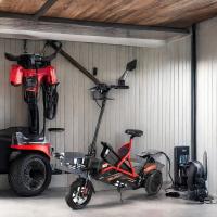 China Electric Scooter with Dual Brushless Motors and Steel Frame 48V500W*2 Lithium Battery for sale