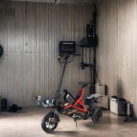 China Electric Scooter with Dual Brushless Motors and Steel Frame 48V500W*2 Lithium Battery for sale