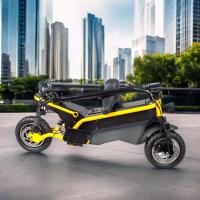 China 350W/500W Battery Removable E-Scooter with Foldable Design and Max Range of 35KM/45KM for sale