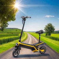China 350W/500W Battery Removable E-Scooter with Foldable Design and Max Range of 35KM/45KM for sale