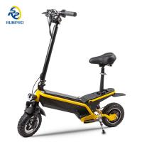 China 350W/500W Battery Removable E-Scooter with Foldable Design and Max Range of 35KM/45KM for sale