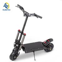 China Unisex Powerful 60V Speed Dual Motor Electric Motorcycle 2000W-3000W Off-Road Scooter for sale