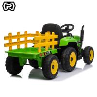 China Electric Remote Control Farm Tractor Toy 4/6 Wheels Children's Model Ride On Car for sale