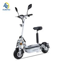 China 20km/h Max Speed Foldable 48V 500W Dual Motor 2 Wheel Electric Scooter for Adults for sale