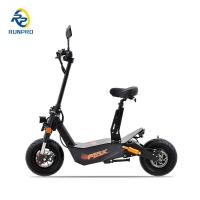 China Two-wheel Scooter 2000W 60V Brushless Motor 20AH Li-on Battery Adult Chopper Citycoco for sale