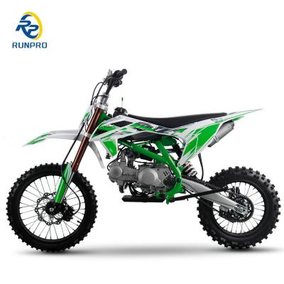 China Hydraulic Disc Brake Pit Motocross 125cc 150cc 190cc Dirt Bike with Built-in Fuel Tank for sale