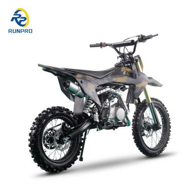 China Start Motorcycle for Teenagers Off Road Air-cooled 17/14 Wheel Tire Runpro Dirt Bike for sale