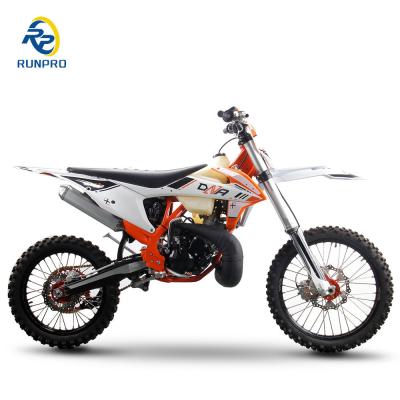 China 250cc Petrol Motocross Pit Bike with Front Rear Disk Brake and 2 Stroke Engine Model for sale