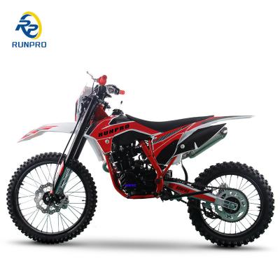 China 250cc 4-Stroke Gas Moto Cross Off-Road Motorcycle with Kick Start and Electric Start for sale