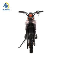 China RUNPRO 2024 1000W Electric Dirt Bike for Kids Customizable Mini Trail Pocket Bike Disc F/R for sale