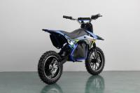 China Front Brake Drilled Disc Brakes 36V Mini Electric Moto Cross 800W Dirt Bike for Kids for sale