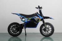 China Front Brake Drilled Disc Brakes 36V Mini Electric Moto Cross 800W Dirt Bike for Kids for sale