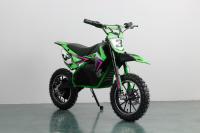 China Front Brake Drilled Disc Brakes 36V Mini Electric Moto Cross 800W Dirt Bike for Kids for sale