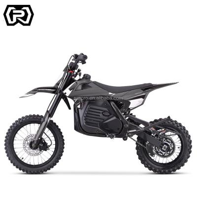 China Racing Electric Dirt Bike 1200W 48V with FRONT INVERTED FORK and 48V20AH LI-ION Battery for sale