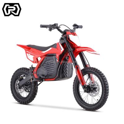 China FRONT 2.75-14 REAR 3.00-12 Electric Kids Dirt Bike with Powerful Chain Drive Motorbikes for sale