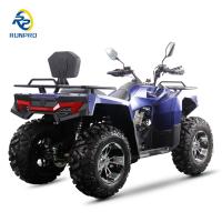 China 300CC Gasoline 4 Stroke 4 Wheeler Adult Off Road Quad Bike ATV with CE LED Display for sale