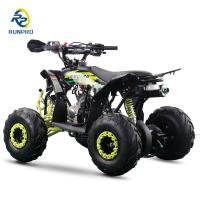 China 110cc Gas ATV Quad Bike with Chain Drive Transmission System and 145/70-6 Tubeless Tires for sale