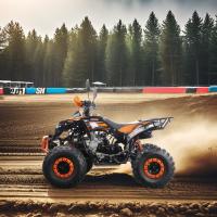 China 2024 Direct 125CC 2WD ATVs Automatic Transmission Shaft Drive 4-Stroke Quad Bike Fuel Gas for sale
