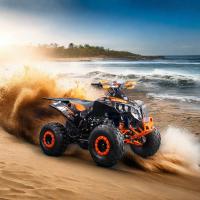 China CE Certification 125cc 150cc Powerful Gasoline Quad ATV 4 Wheeler with Good Suspension for sale