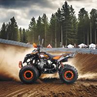 China 125cc Semi-automatic Quad Bike Off Road Cuatrimoto Moto Manual Vehicle Atv Quad 4 Wheeler for sale