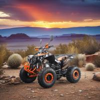 China 125cc Semi-automatic Quad Bike Off Road Cuatrimoto Moto Manual Vehicle Atv Quad 4 Wheeler for sale