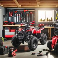 China 2024 Runpro 10 Inch Steel Tire 200cc ATV with LED Light Unleash Your Inner Adventurer for sale