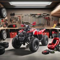 China 2024 Off Road 10 Inch Tire Big ATV 150CC 200CC 250CC Adult Farm Quad 4 Stroke Four Wheels with CE for sale
