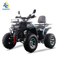 China Front and Rear Disc Brake Adult Gas ATV Quad with 200cc Automatic Engine 10 Inch Tire for sale