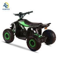 China Front Drum Rear Disc Brake System Mini Electric ATV for Kids 1000W 48V 12AH Battery for sale