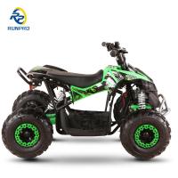 China Front disc Rear disc Brake System 1200W 48V 12AH 20AH Electric ATV Quad Bike for Kids for sale