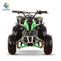 China Front disc Rear disc Brake System 1200W 48V 12AH 20AH Electric ATV Quad Bike for Kids for sale