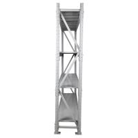 China Teardrop Multi Layer 82FT/2.5M Industrial Metal Shelving In Warehouse Storage Solution for sale
