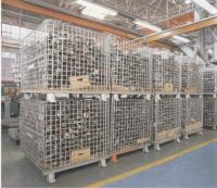 China Heavy Weight Foldable Collapsible Wire Containers W47