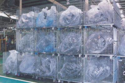 China Welded Wire Mesh Containers Warehouse Equipments For Storage Management for sale