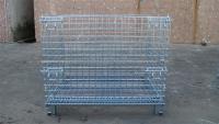 China Heavy Weight Loading Wire Mesh Containers Assembling & Welding for sale