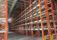 China Durable  Metal heavy duty selective pallet rack with Multi - Level shelves for sale