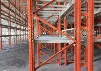 China Durable  Metal heavy duty selective pallet rack with Multi - Level shelves for sale