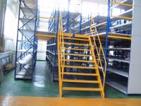 China Warehouse Mezzanine Floor with Shelving System | Multi-Level Storage Solution for sale