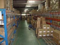China Blue / Orange Medium Duty Shelving With Manual Operation , Steel / Wood Board Pallet Racking for sale