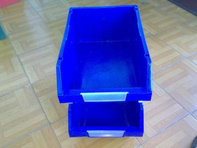 China plastic turnover box warehouse equipments for light duty shelving / carton live storage for sale
