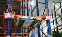 China Pallet Shuttle Racking System , High-Density Automated Storage Solution for Maximum Warehouse Capacity for sale