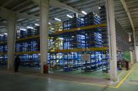 China Multi-tier Steel Flooring Industrial Mezzanine Floors Blue / Yellow With 7.5m Height for sale