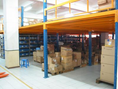 China Steel Mezzanine Floor System | Maximize Warehouse Space by Building Up, Not Out for sale