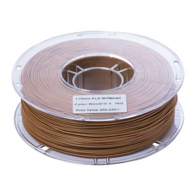 China NEWEST 3D Printer Filament Support PLA 1.75mm 1kg 3d Wood Color Filament For FMD for sale