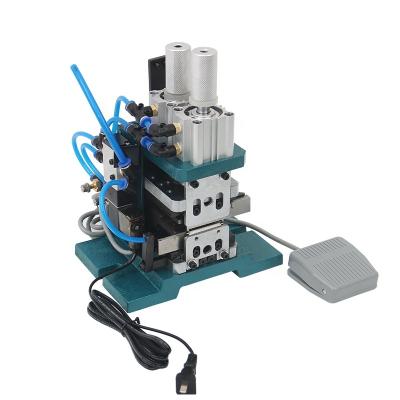 China Hot Selling Pneumatic Cable Stripper Wire Stripping Twisting Machine Twisting for sale