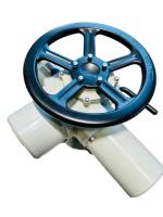 China Metal Electric Straight Stroke Valve Actuator IP67 Three Phase AC380V for sale