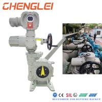 China 90 Degree High Temperature +70ºC Multi-Voltage Electric Valve Actuator with Worm Gear Box for sale